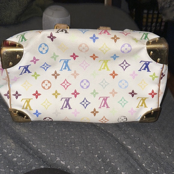 Louis Vuitton | Bags | Louis Vuitton Multicolor Speedy 3 M92643 Boston ...